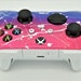 Hot Pink & Blue Hand Airbrushed Fade Wireless Xbox Series X/S + Xbox ...