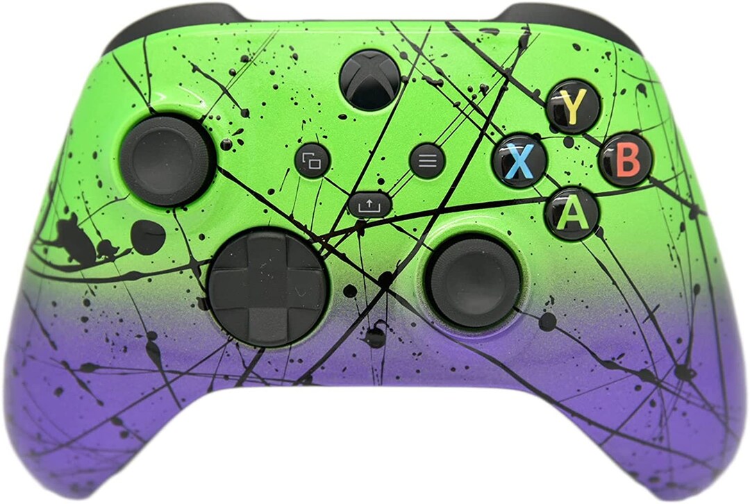 Purple fade xbox one controller store