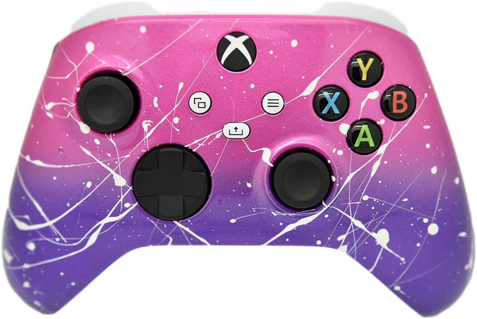Pink & Purple Hand Airbrushed Wireless Xbox Series X/S Xbox | Etsy