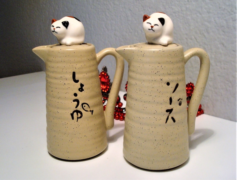 Vintage MINI CAT PITCHERS 2 Pair of Cat Pitcher-mini - Etsy