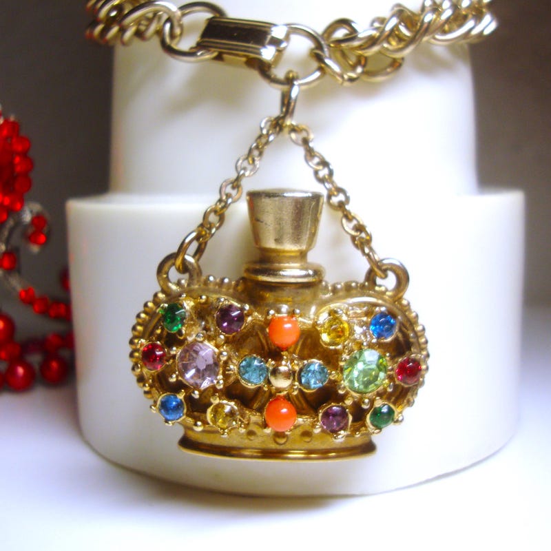 Perfume Bottle Charm - Etsy