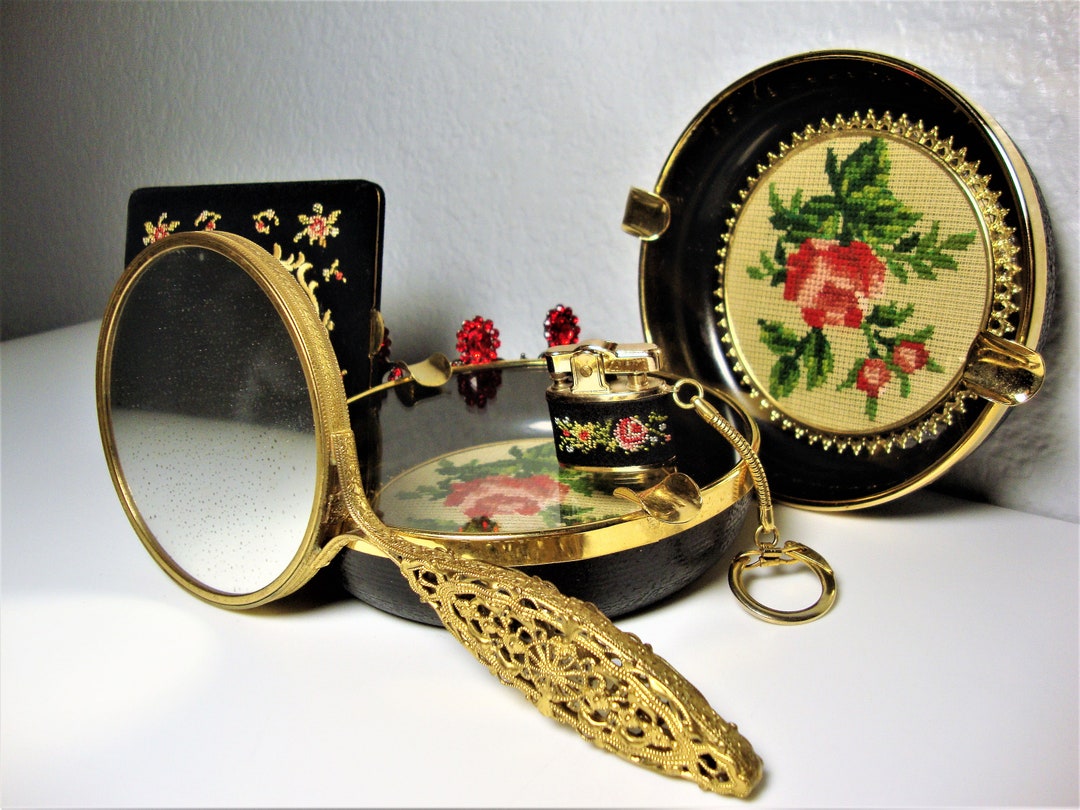 Vintage Working EMBROIDERED LIGHTER & ACCESSORIES - Petit Point Working ...