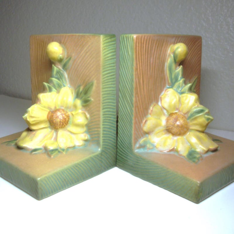 Ceramic Bookends - Etsy