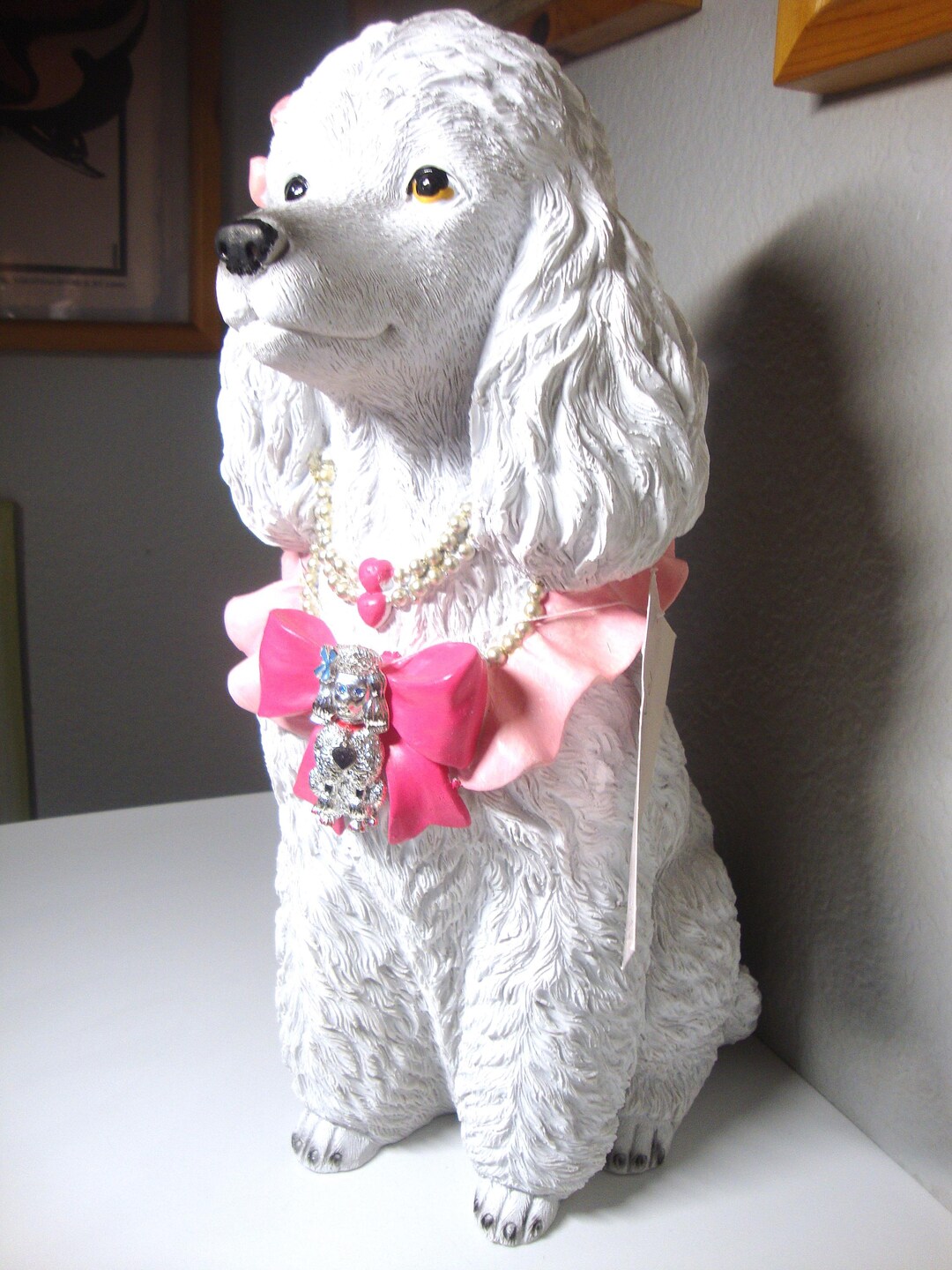 POODLE STATUE & BROOCH - Gift Set - Poodle Statue by Rachel Zoe ...