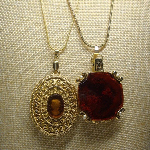 Perfume Pendant - Etsy