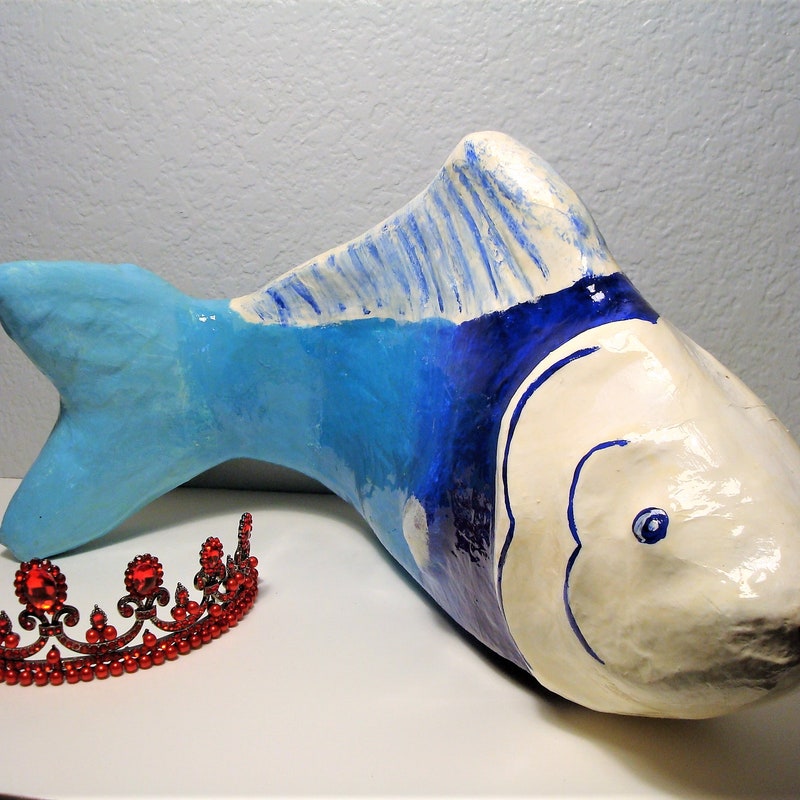 Paper Mache Fish - Etsy