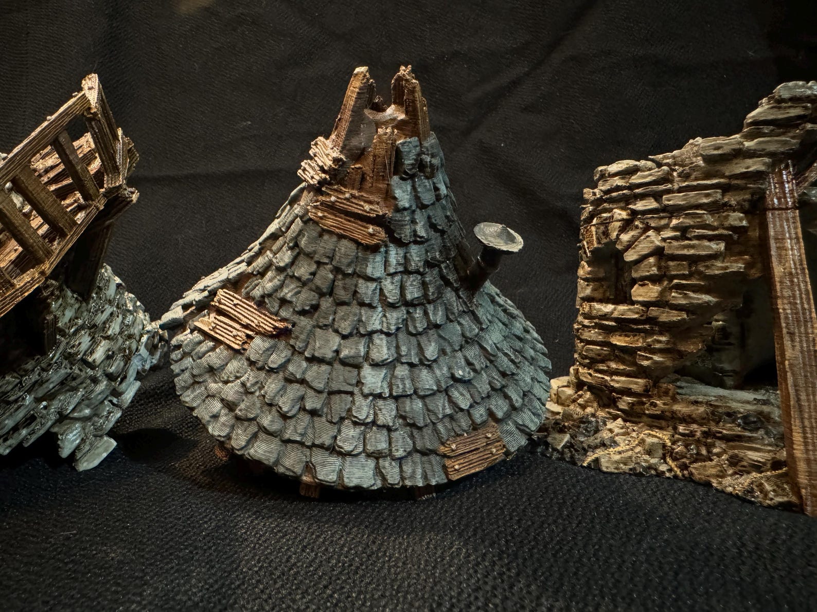 Shadowfey Ruins Hermit's Tower Fully Painted (printable Scenery) - Etsy