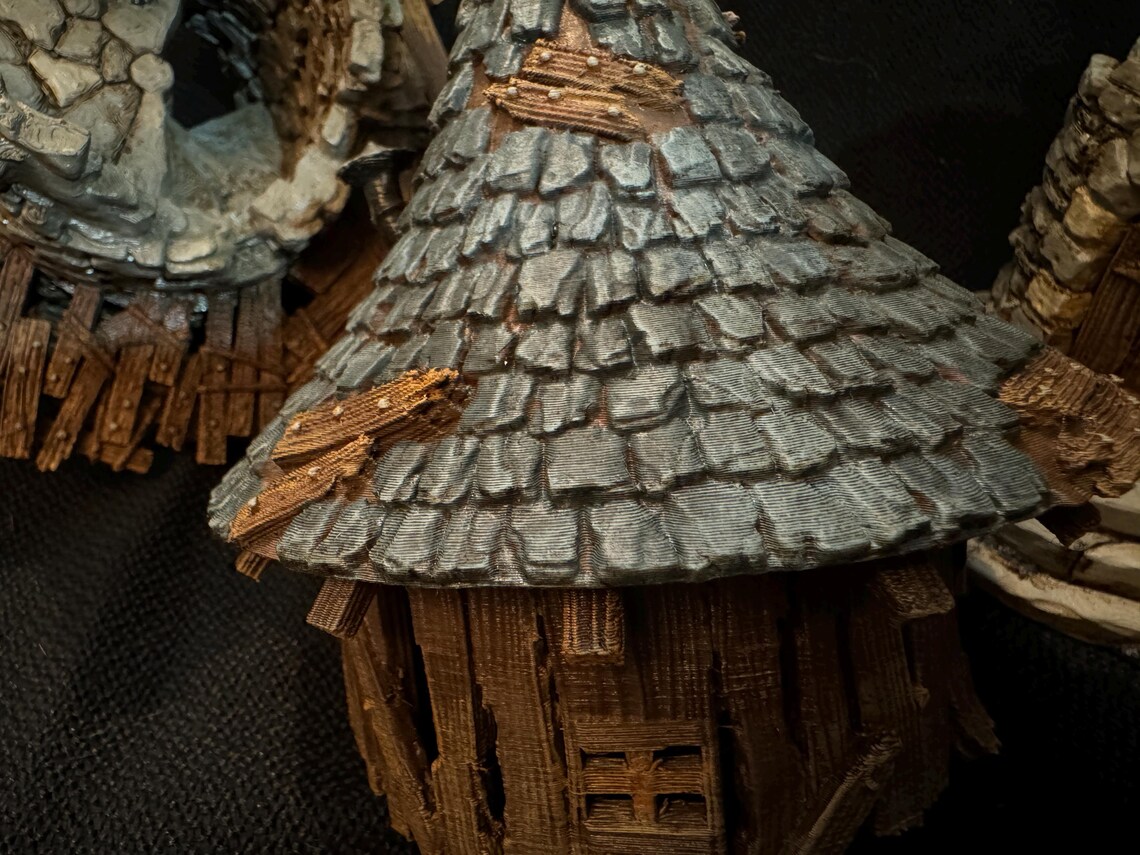 Shadowfey Ruins Hermit's Tower Fully Painted (printable Scenery) - Etsy