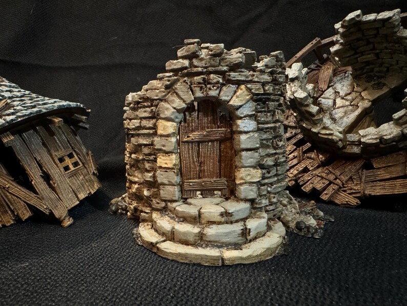 Shadowfey Ruins Hermit's Tower Fully Painted (printable Scenery) - Etsy