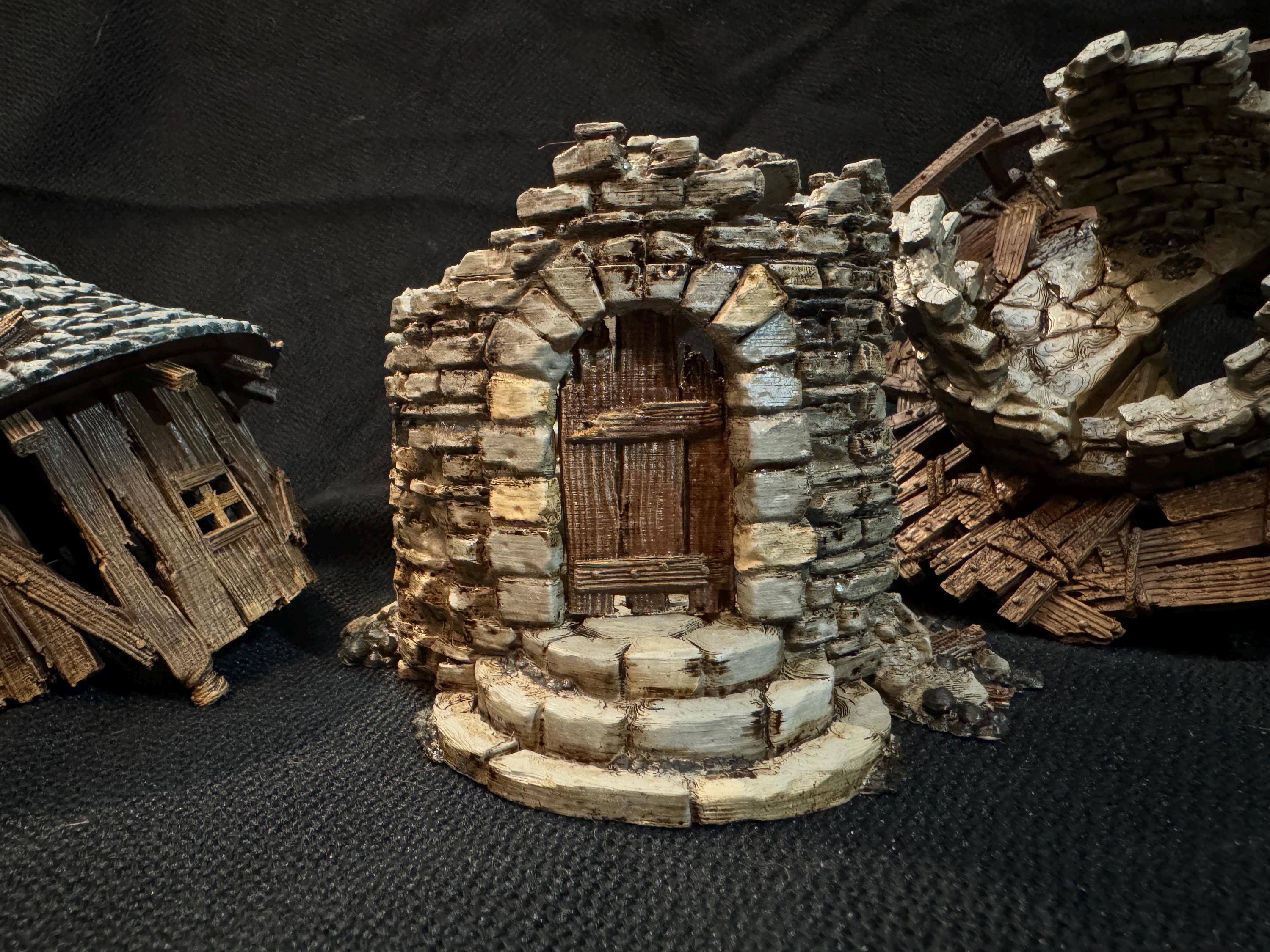 Shadowfey Ruins Hermit's Tower Fully Painted (printable Scenery) - Etsy
