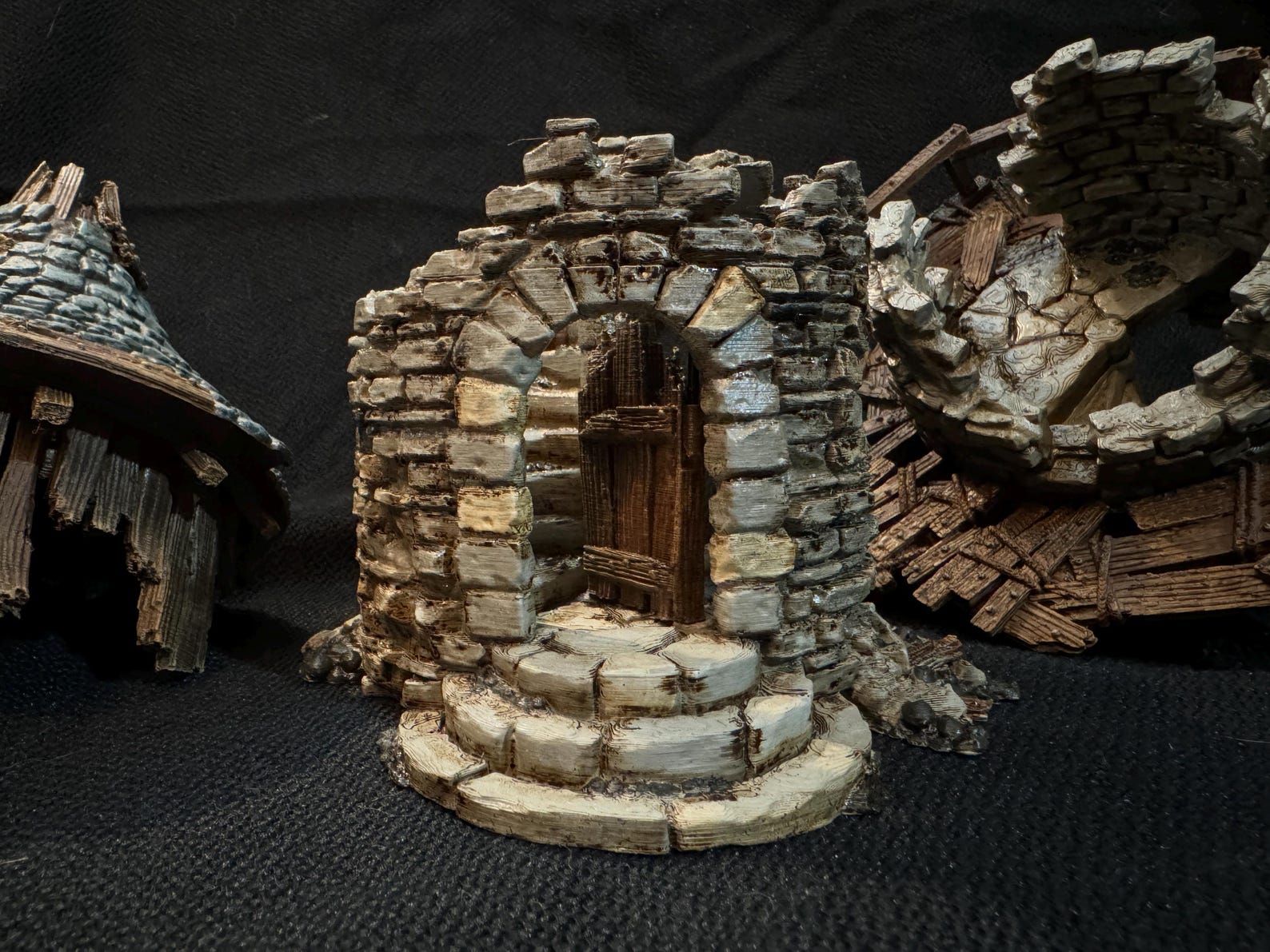 Shadowfey Ruins Hermit's Tower Fully Painted (printable Scenery) - Etsy
