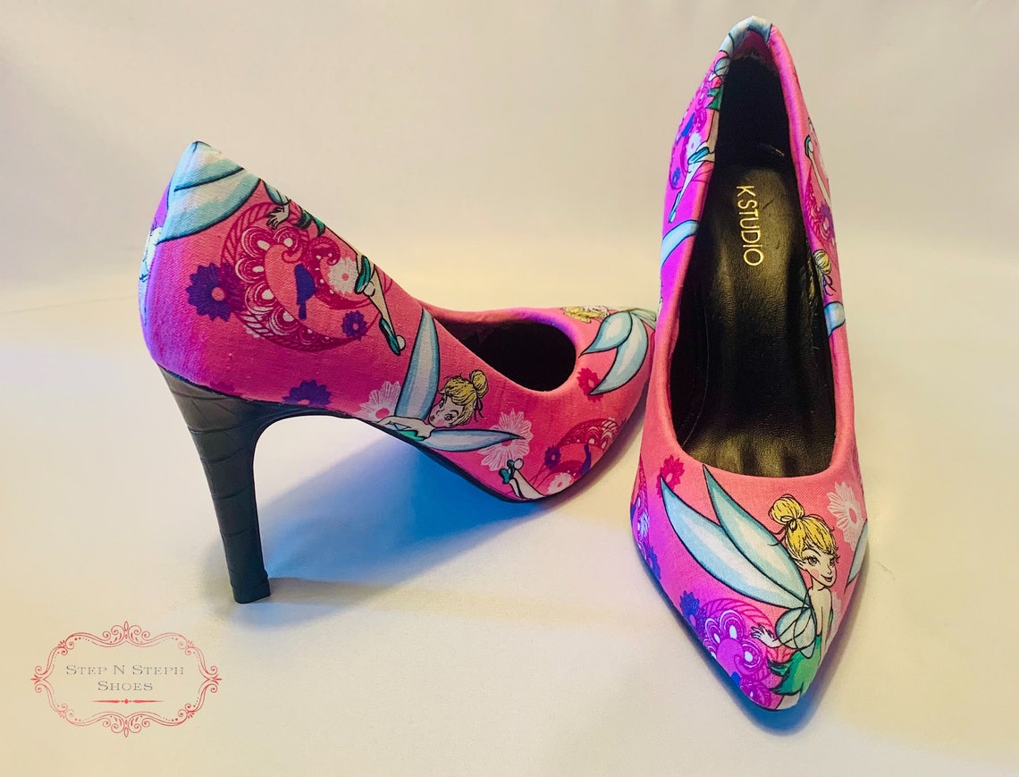 Tinker Bell Heels, Disney Shoes, Animated Flats, Holiday Gifts ...