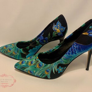 Cocky, Peacock Shoes, Bird Heels, Animal Flats, Holiday Gifts, Birthday ...