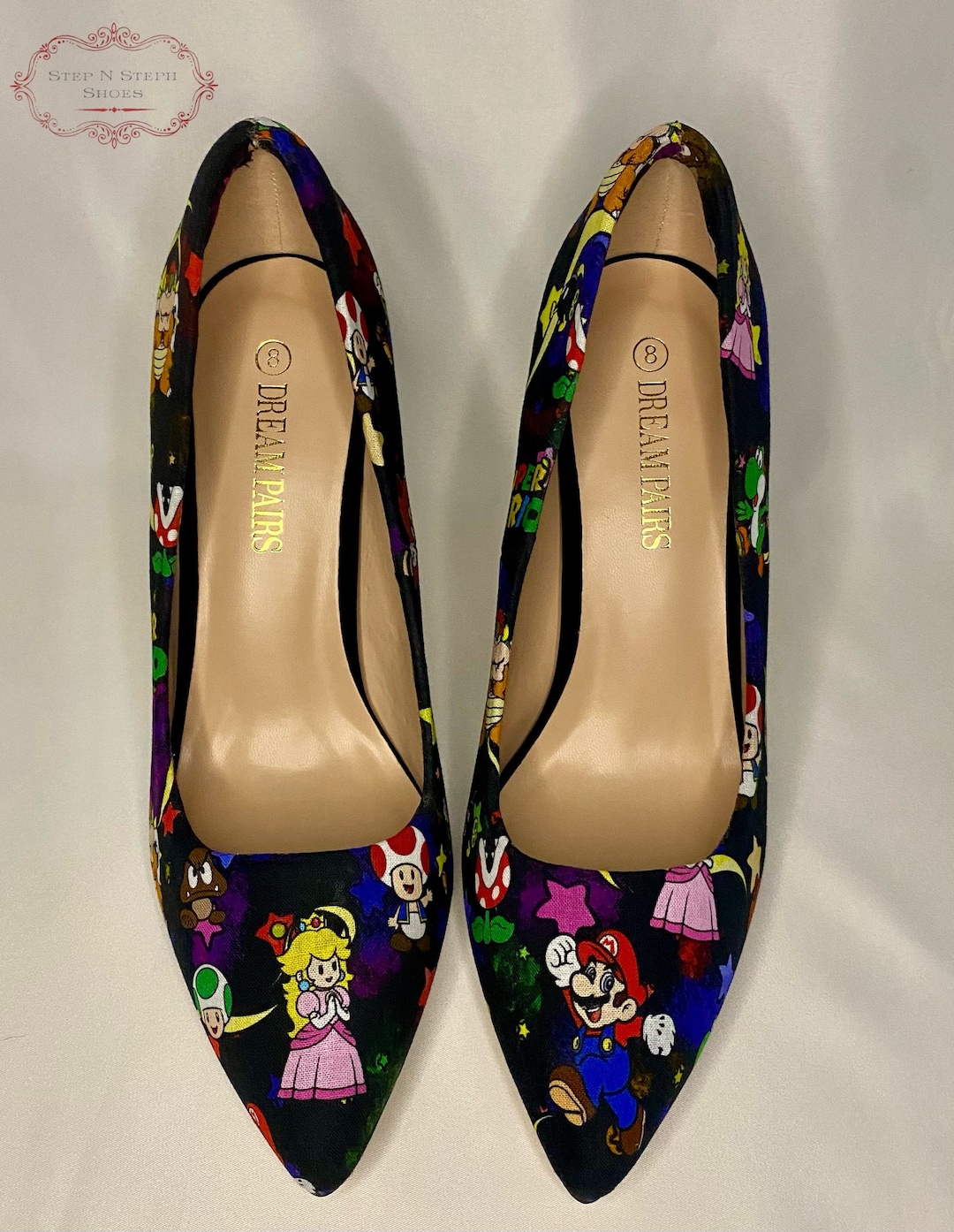 Super Mario Heels, Nintendo Heels, Super Mario Bros, Nintendo Shoes ...