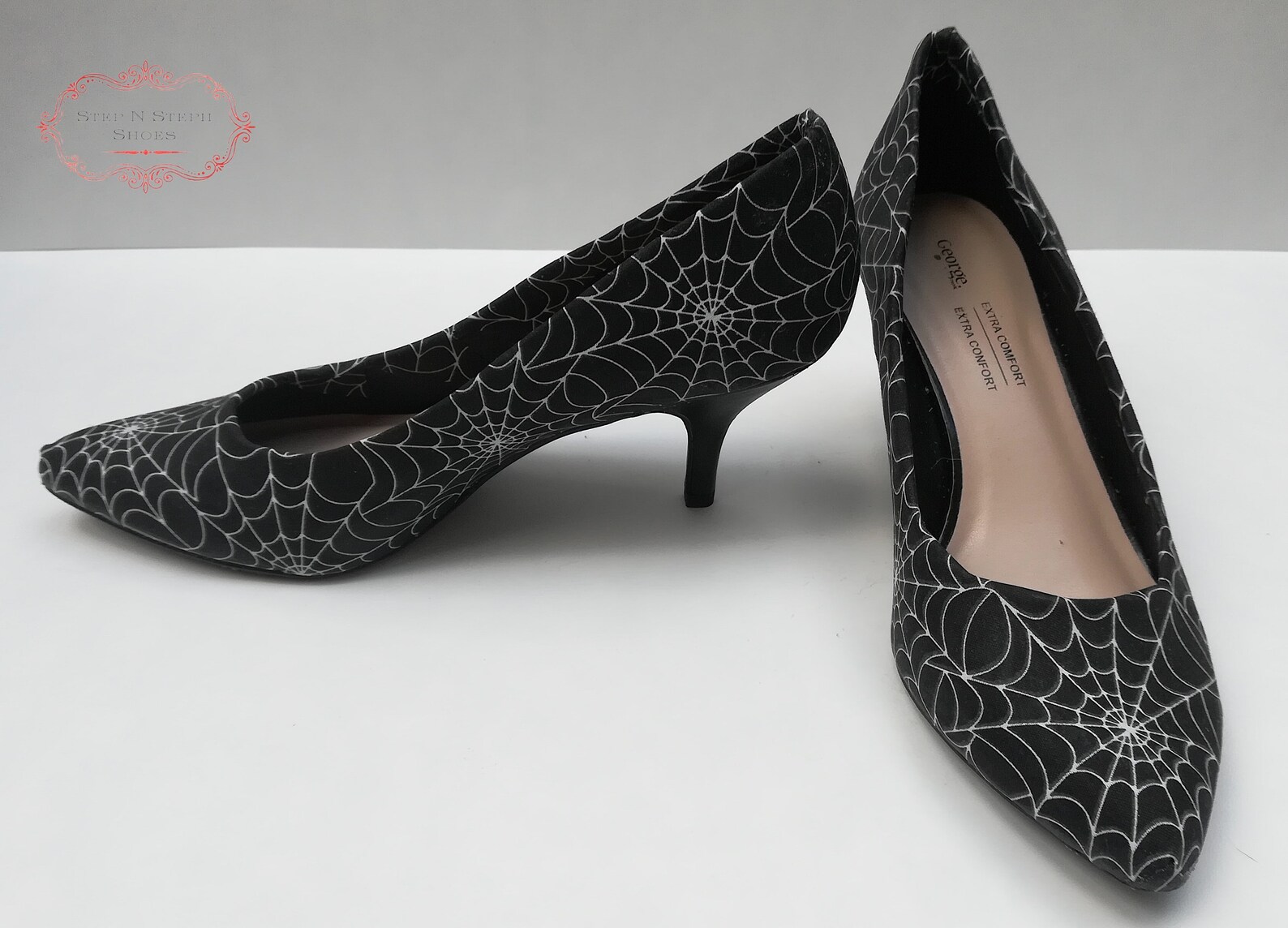 Wicked Webs Spider Web Shoes Halloween Heels Flats - Etsy