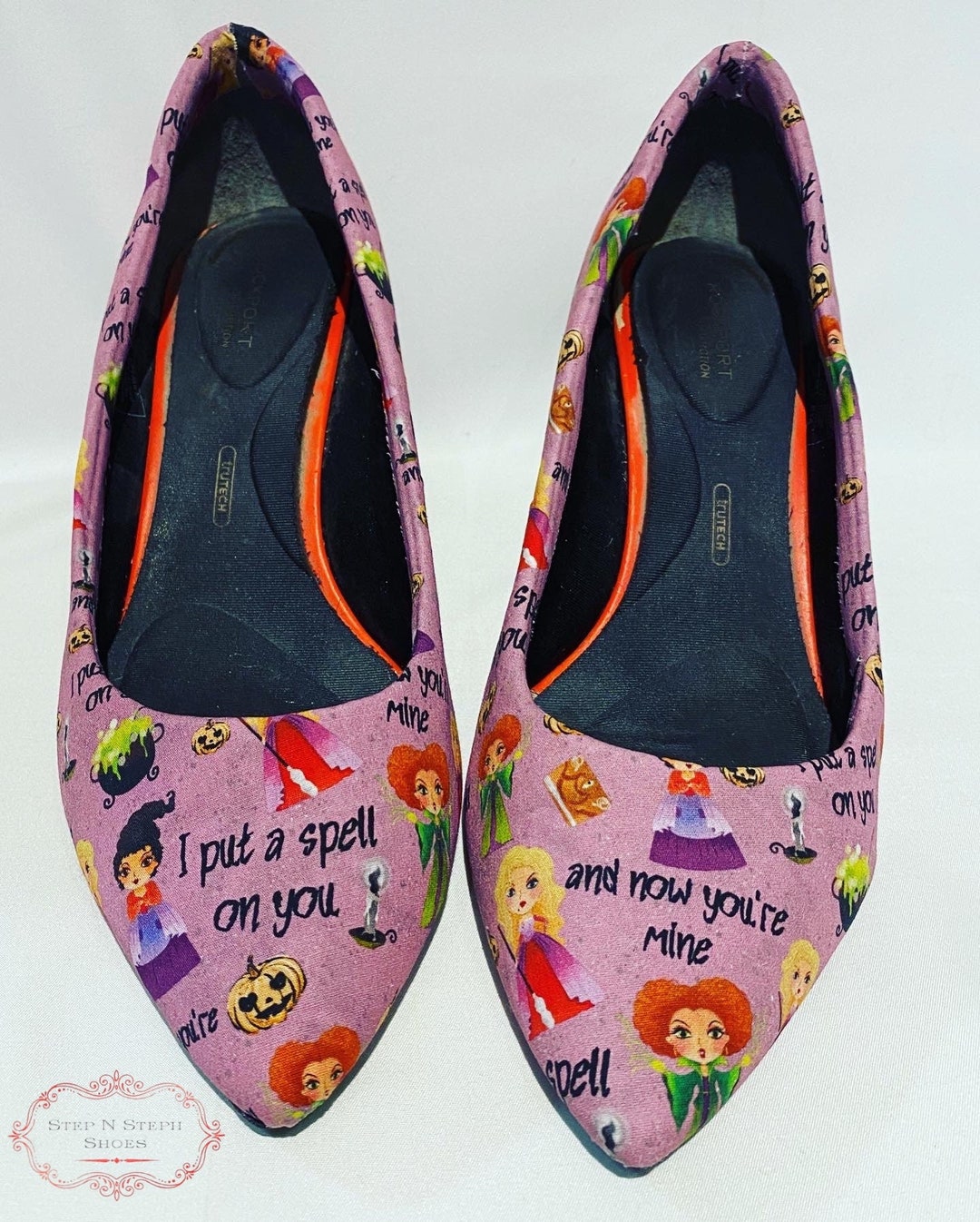 Hocus Pocus Heels, I Put a Spell on You Shoes, Halloween Heels, Fall ...