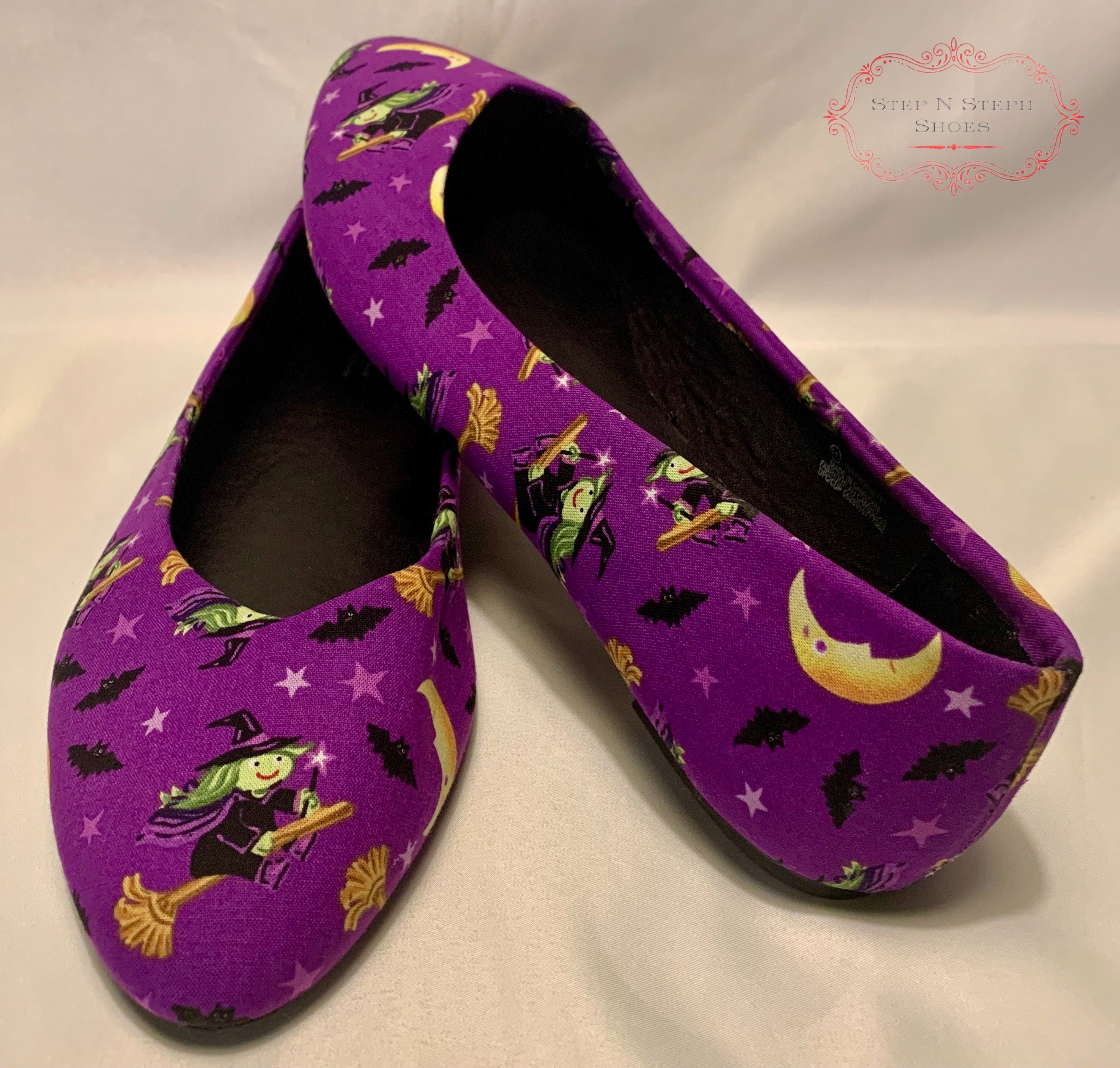 Enchantment, Halloween Heels, Witch Shoes, Ghost Flats, Skeleton Heels ...