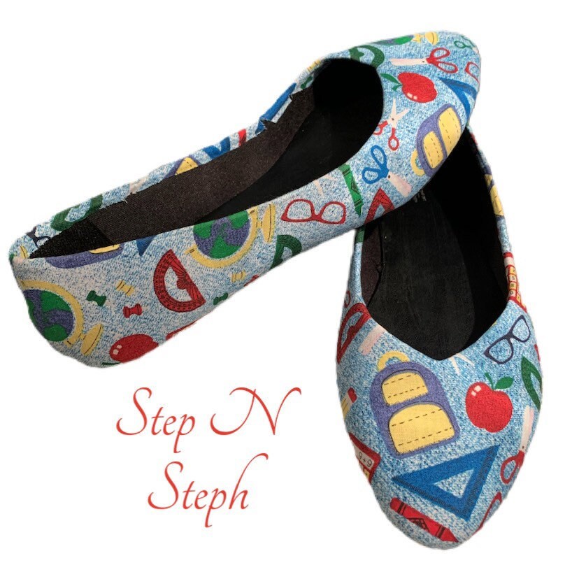 Teachers Pet School Flats Teacher Shoes Back to School - Etsy