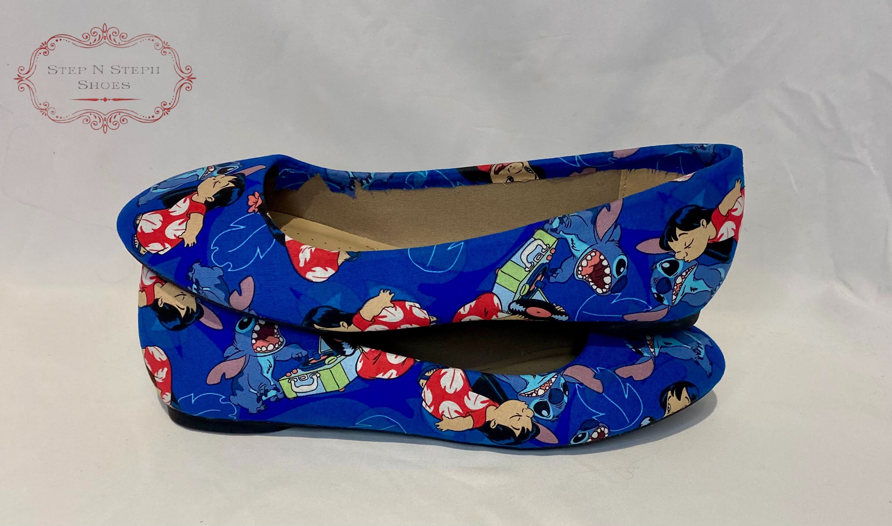 Lilo and Stitch Shoes, Disney Shoes, Ohana Heels, Ohana Means Family ...