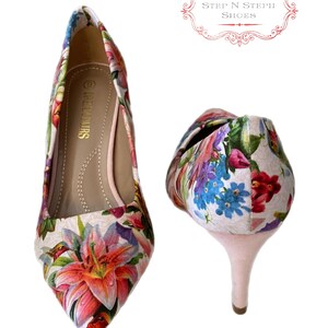 Secret Garden, Hummingbird Heels, Flower Shoes, Holiday Gifts, Birthday ...