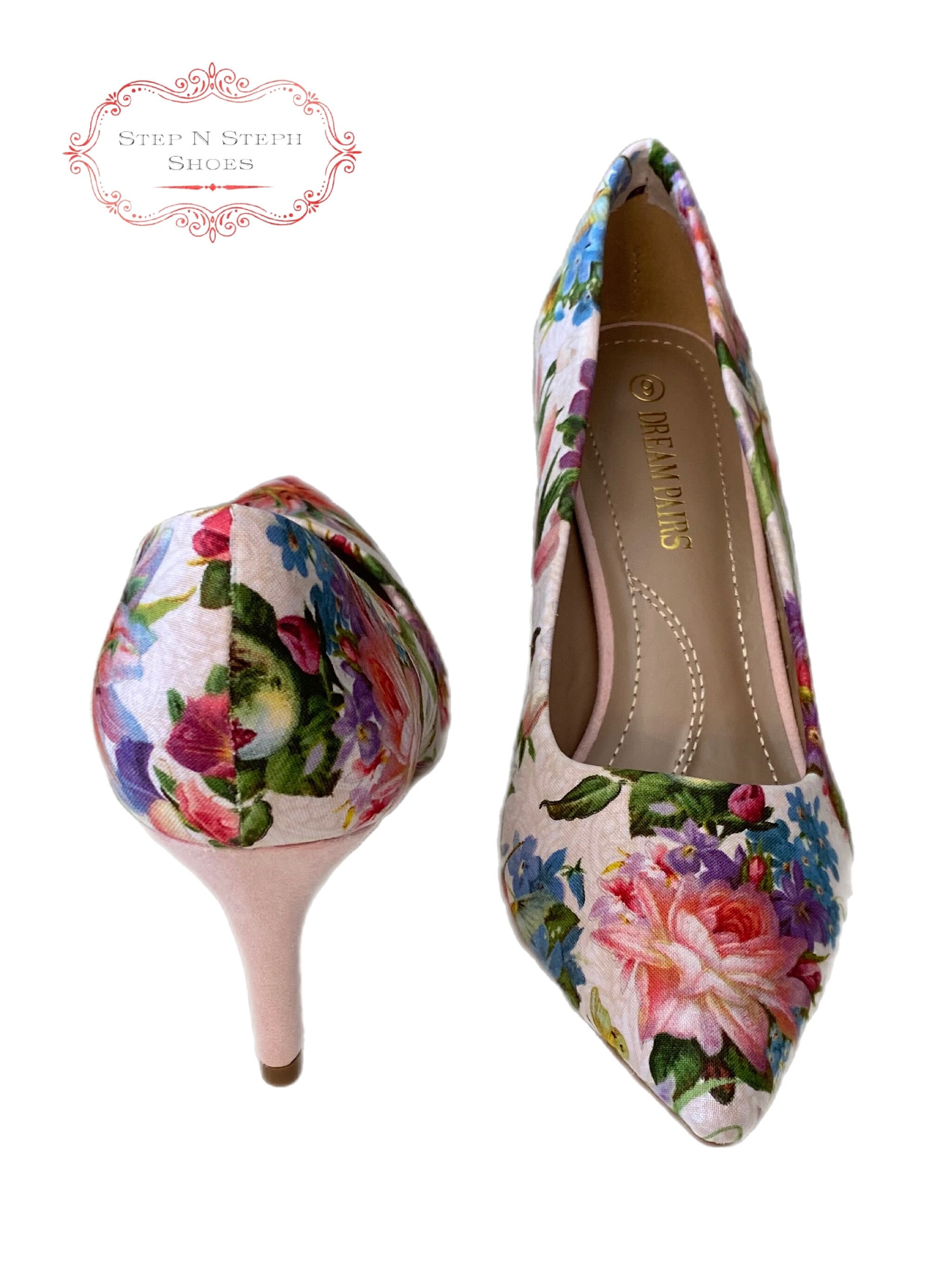 Secret Garden, Hummingbird Heels, Flower Shoes, Holiday Gifts, Birthday ...