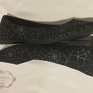 Wicked Webs, Spider Web Shoes, Halloween Heels, Halloween Flats ...