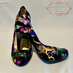 Super Mario Heels, Nintendo Heels, Super Mario Bros, Nintendo Shoes ...