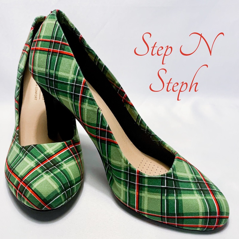 Red Gingham Shoes - Etsy