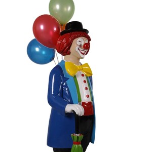 Clown With Balloons Life Size Statue - Etsy