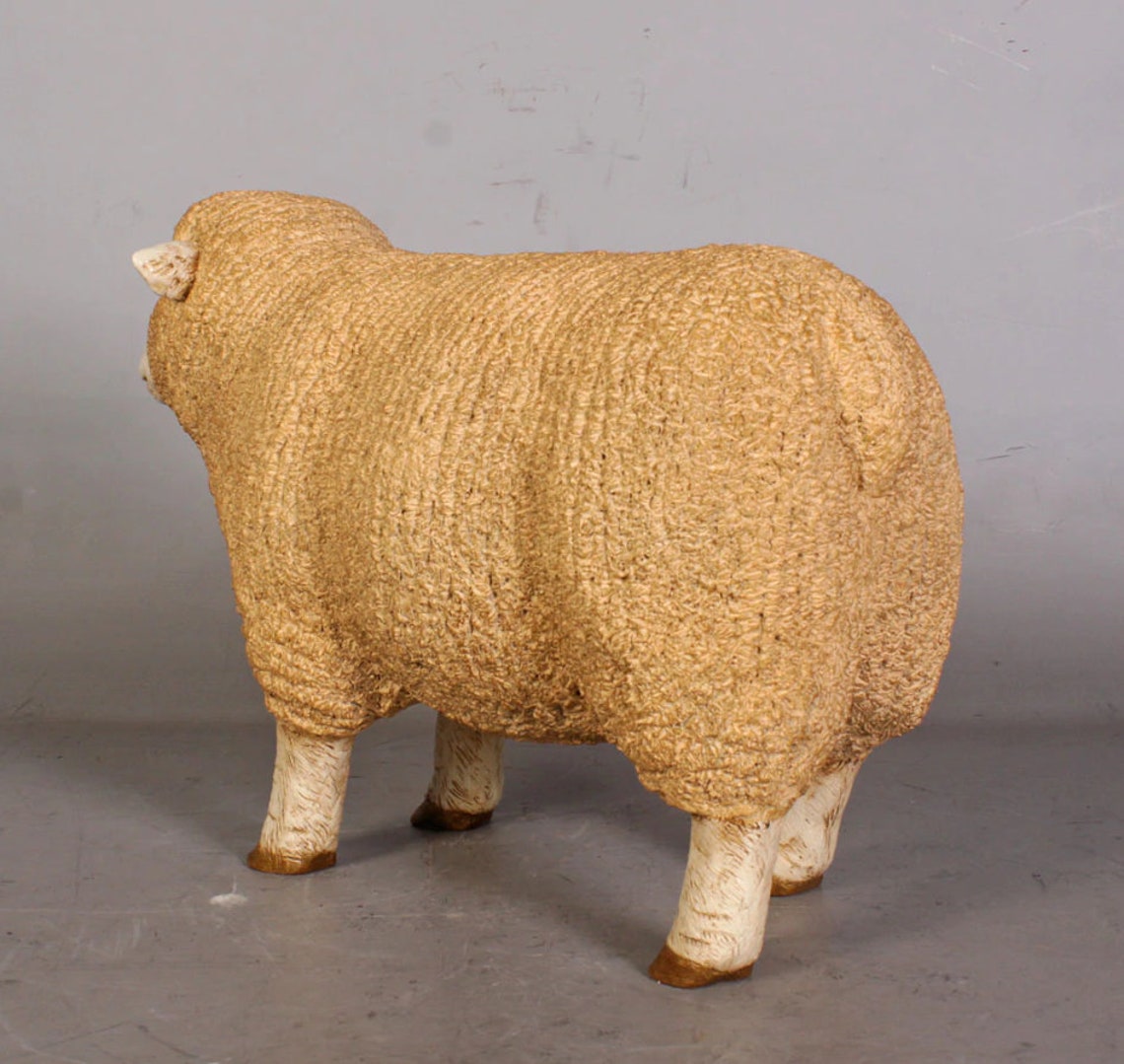 Baby Merino Ewe Life Size Statue - Etsy