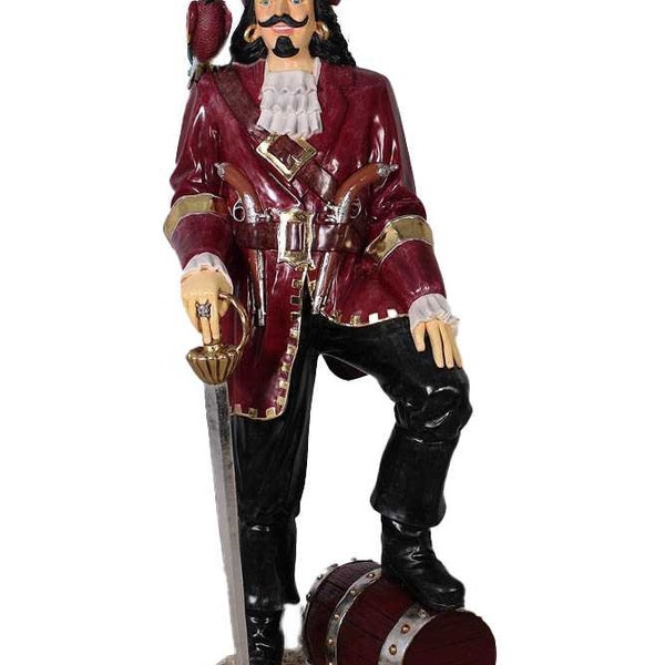 Life Size Pirate Statue - Etsy