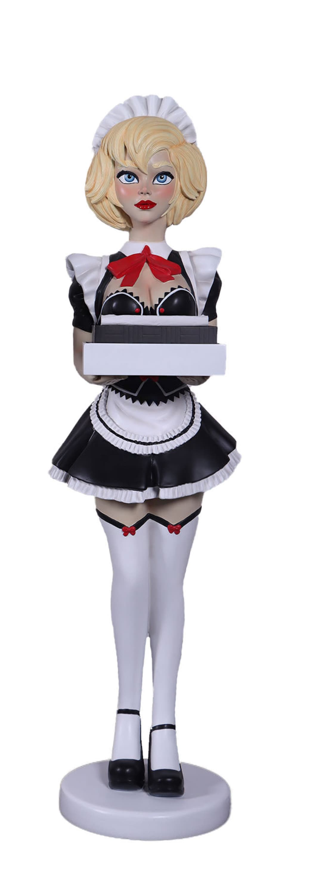 French Maid Anime Life Size Statue Etsy