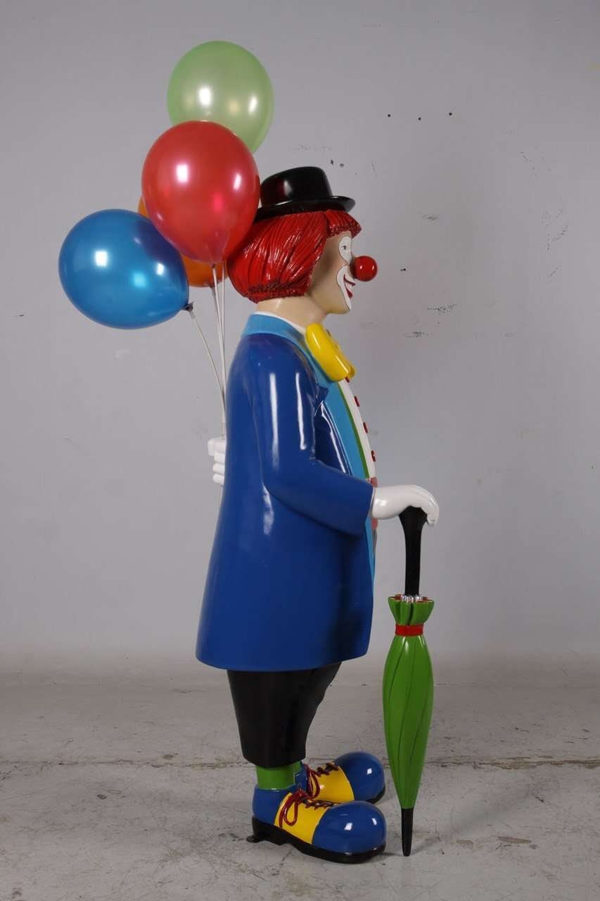 Clown With Balloons Life Size Statue - Etsy