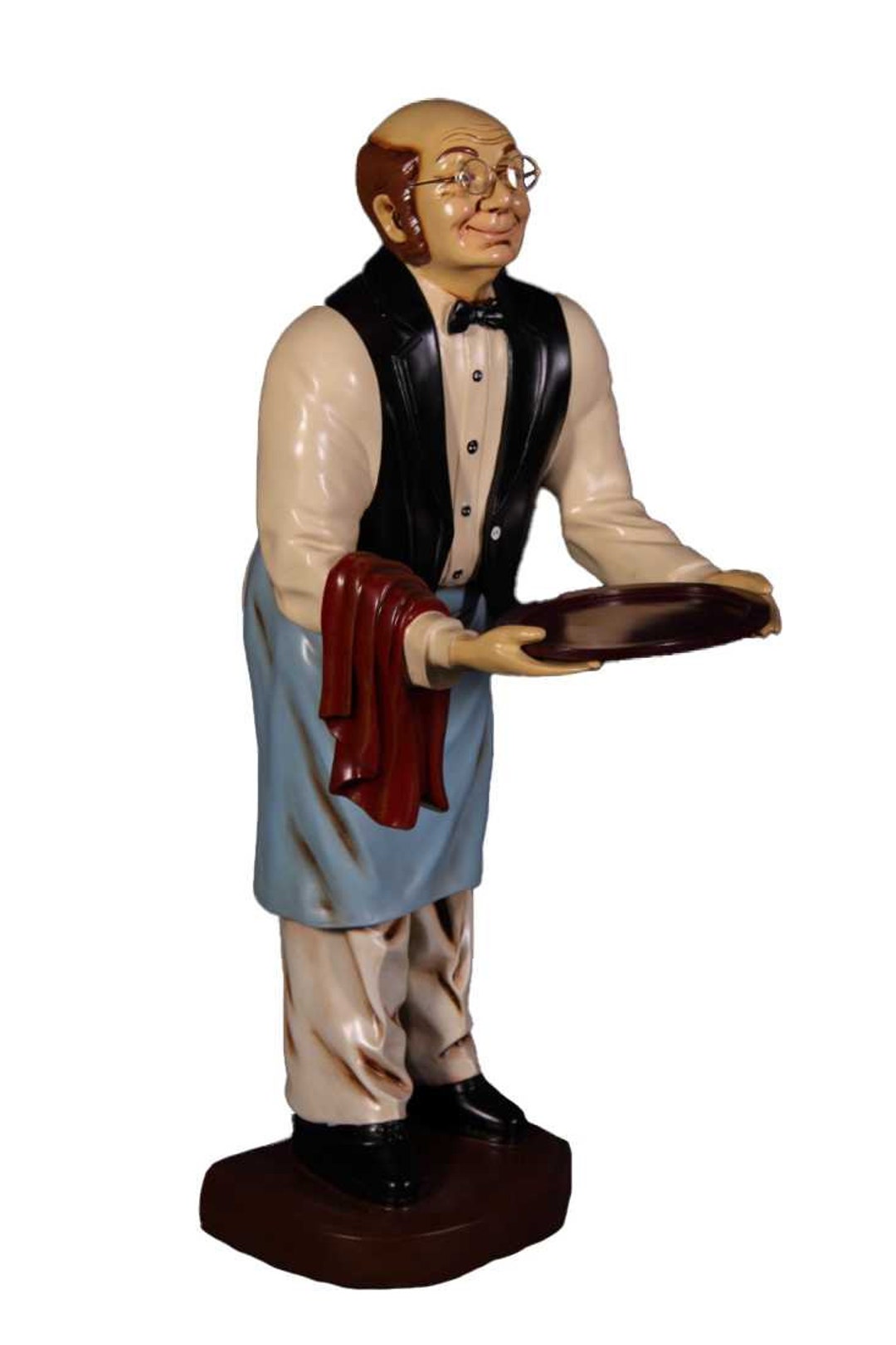 Small Old Man Butler Statue - Etsy