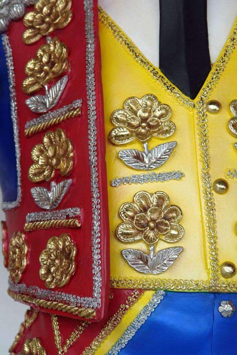 Bull Fighter Flag Life Size Statue - Etsy