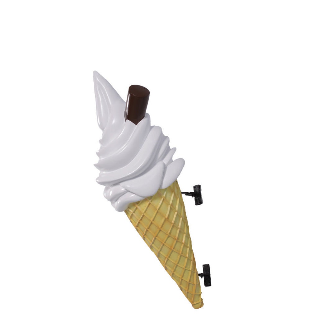 Hanging Soft Serve Vanilla Ice Cream Over Sized Statue - Etsy