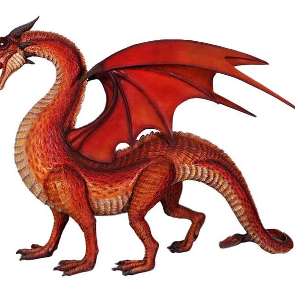 Large Dragon Statue - Etsy