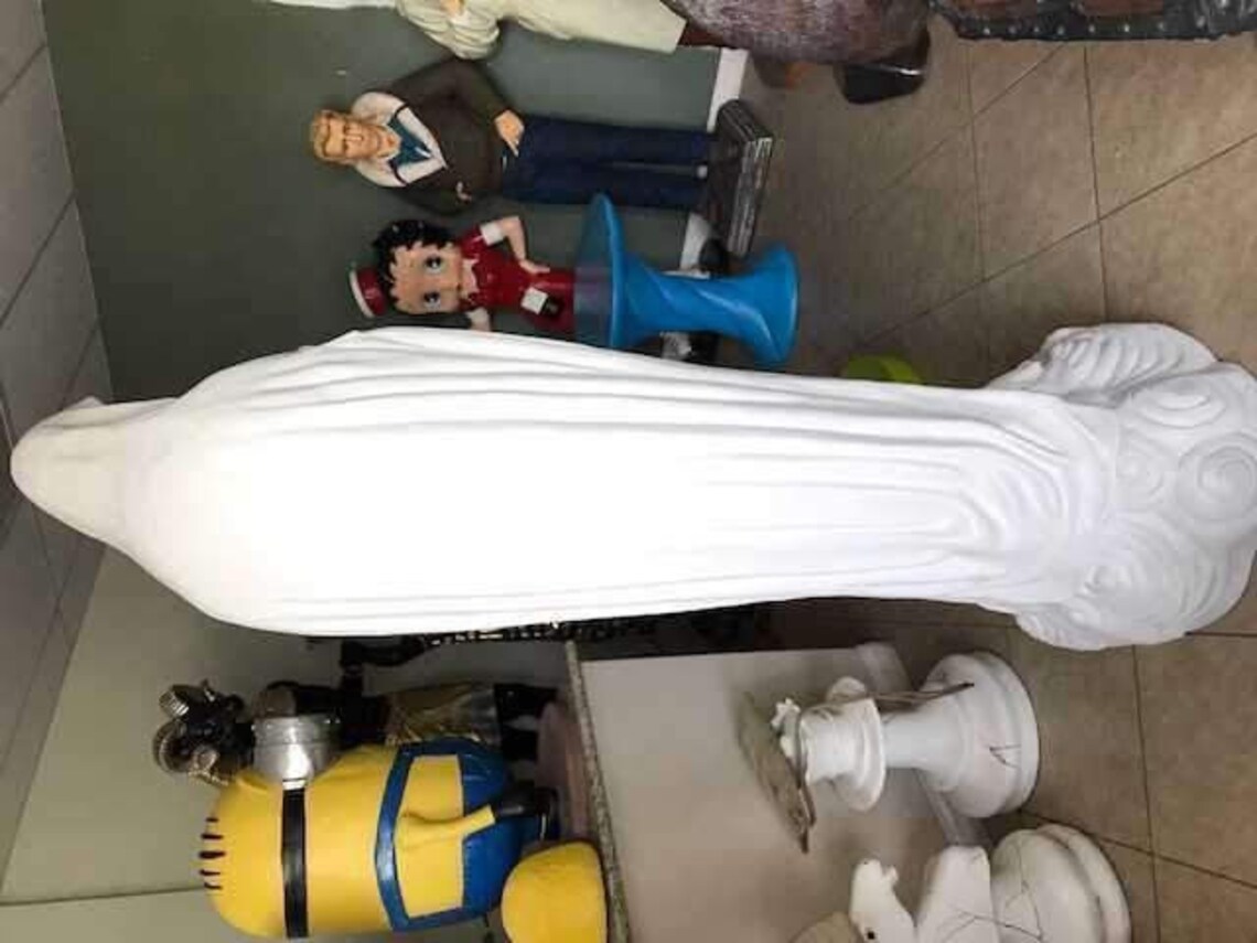 Monte Maria Virgin Mary Christmas Life Size Prop Resin Statue | Etsy