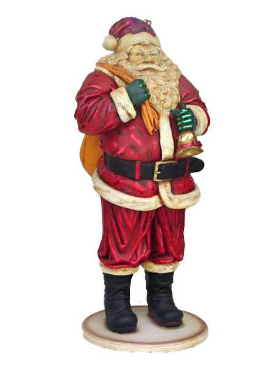 Santa Claus With Bag Christmas Life Size Statue - Etsy