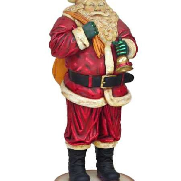 Vintage Life Size Santa - Etsy