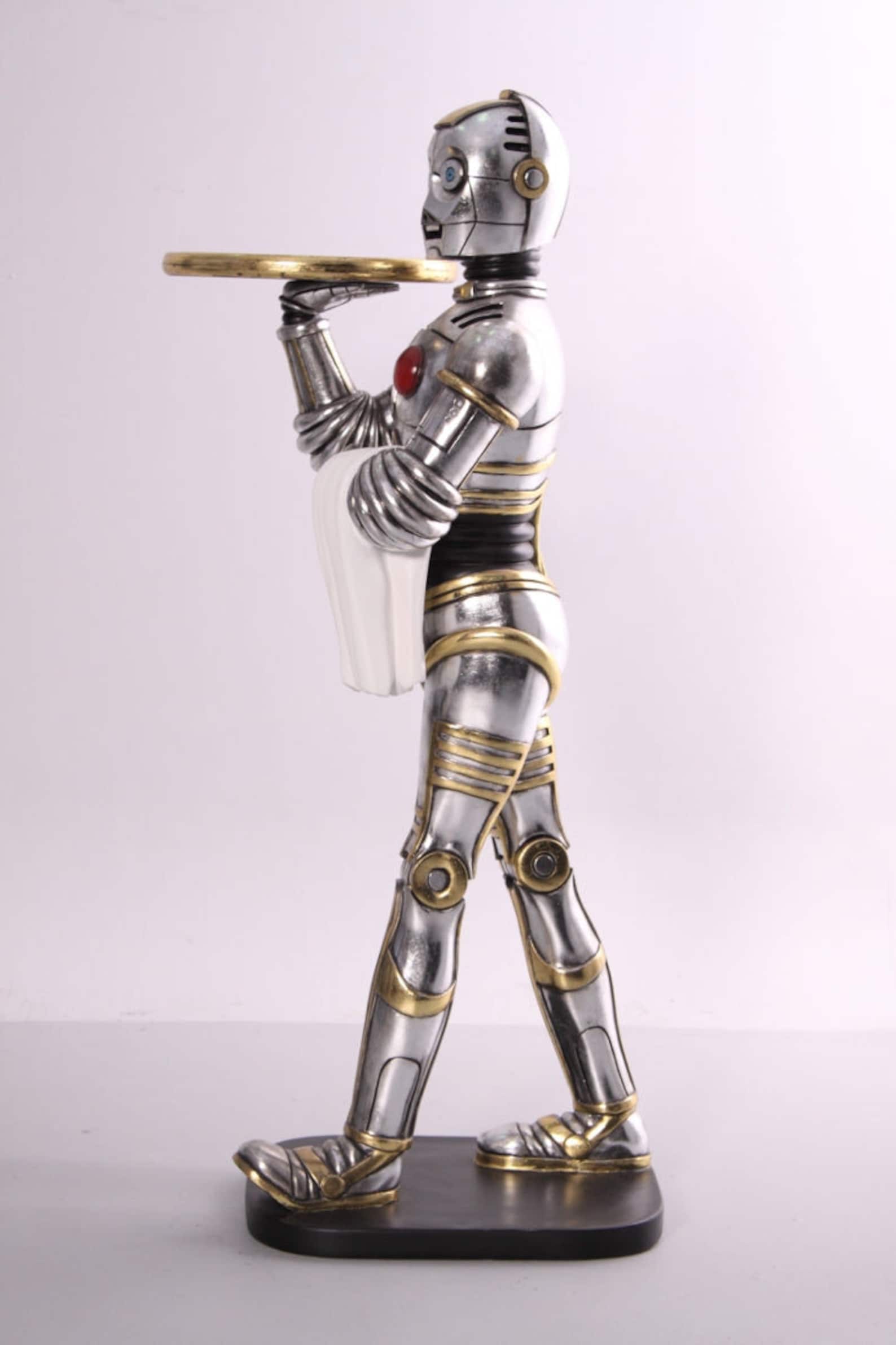 Android Robot Droid Butler Small Statue | Etsy