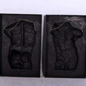 Bronze Adonis Torso Wall Decor Statue - Etsy
