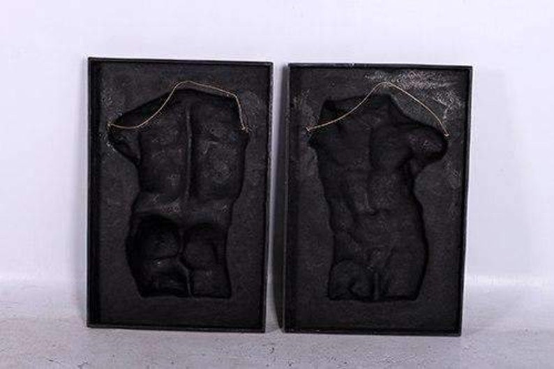 Bronze Adonis Torso Wall Decor Statue - Etsy