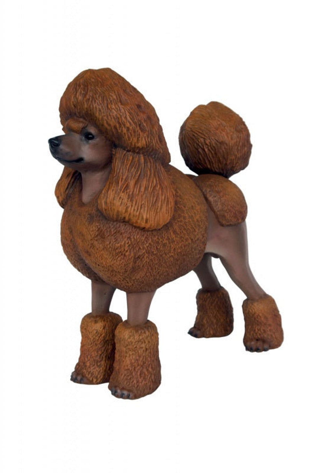 Brown Poodle Life Size Dog Statue - Etsy