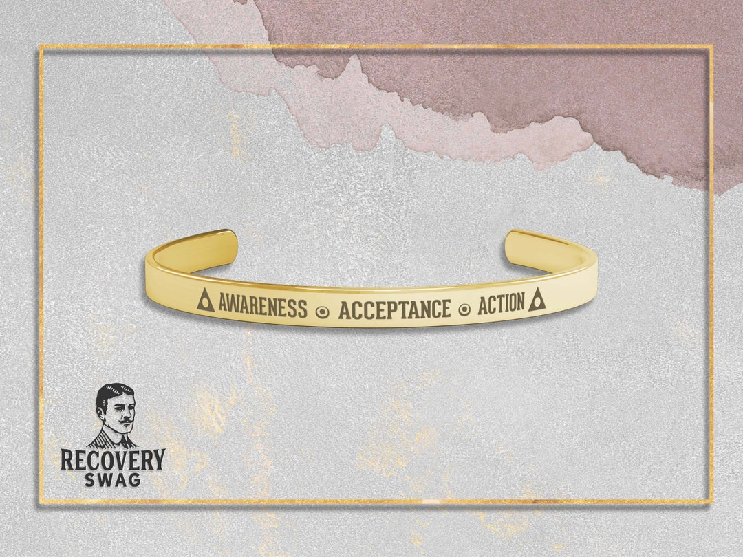 Al-anon Awareness Acceptance Action Recovery Bracelet, Al Anon, Alanon ...