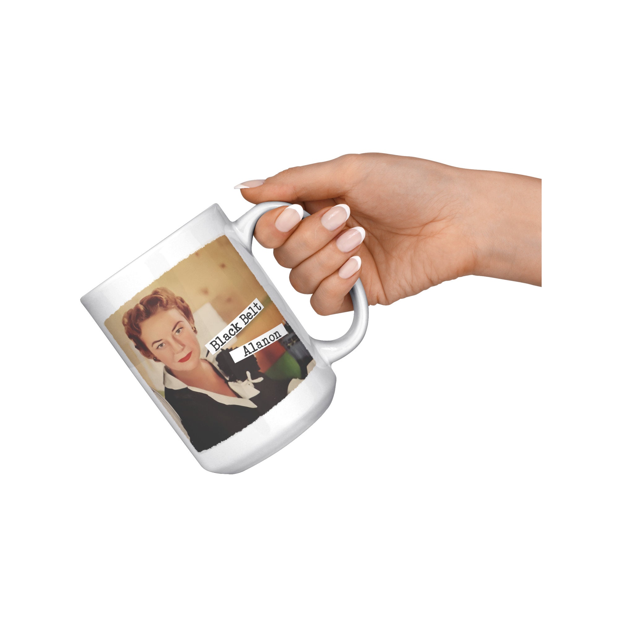 Black Belt Alanon Mug for Al-anon, Recovery, Friends of Bill W ...