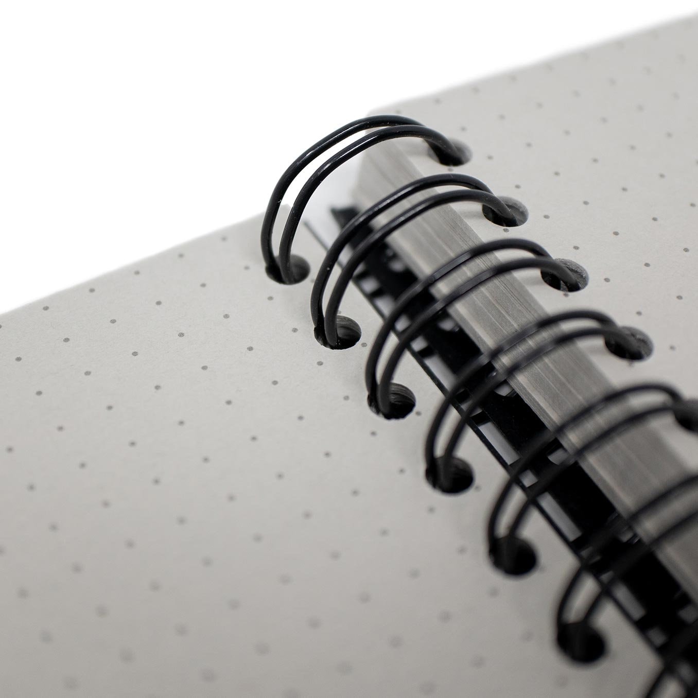 A5 Dot Grid Notebook With Grey Pages 160 Pages Premium - Etsy