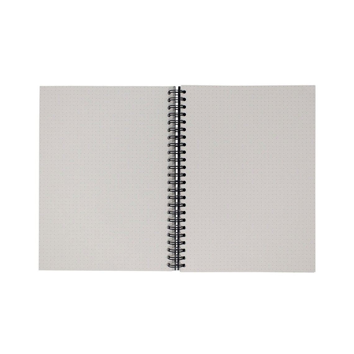 A5 Dot Grid Notebook With Grey Pages 160 Pages Premium - Etsy