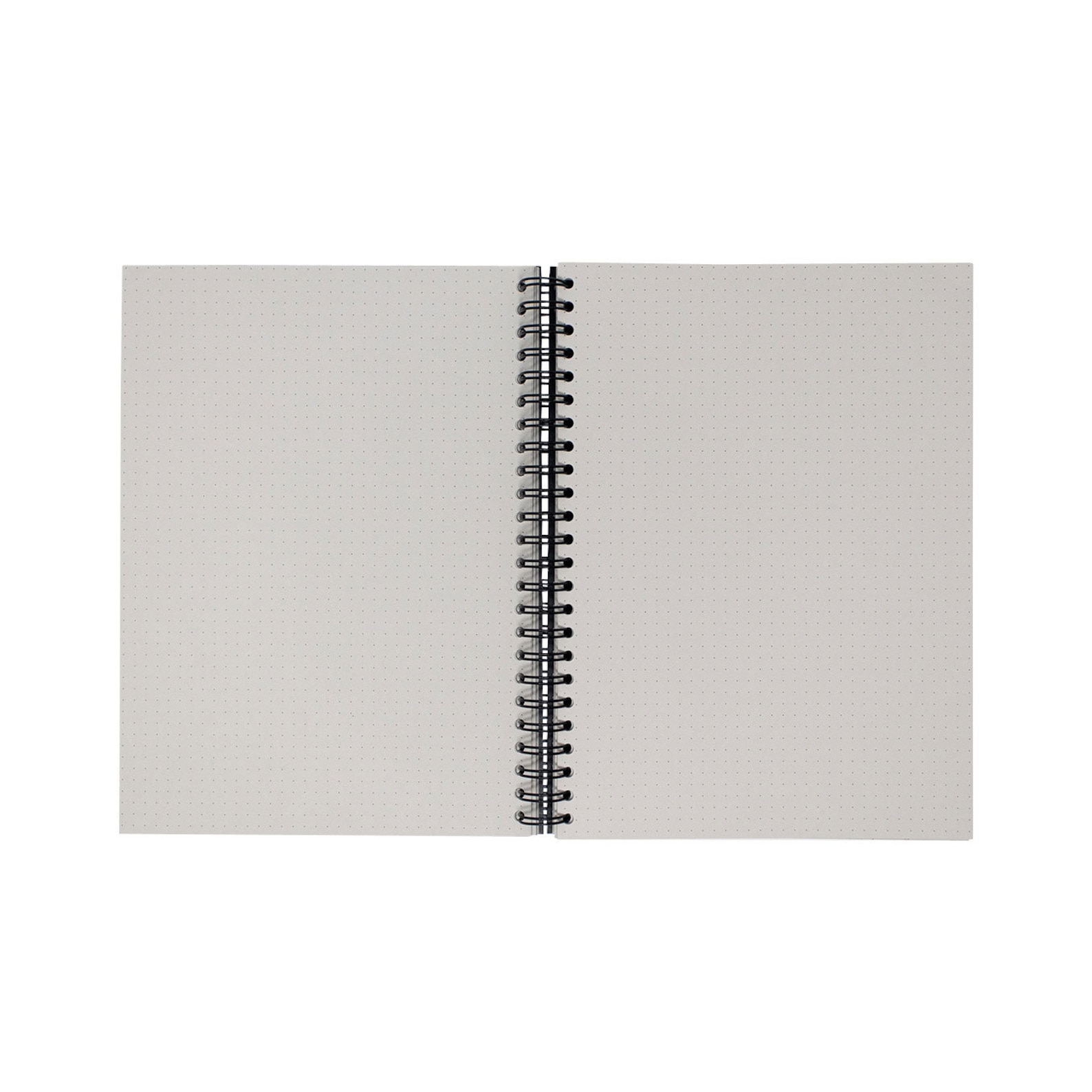 A5 Dot Grid Notebook With Grey Pages 160 Pages Premium - Etsy