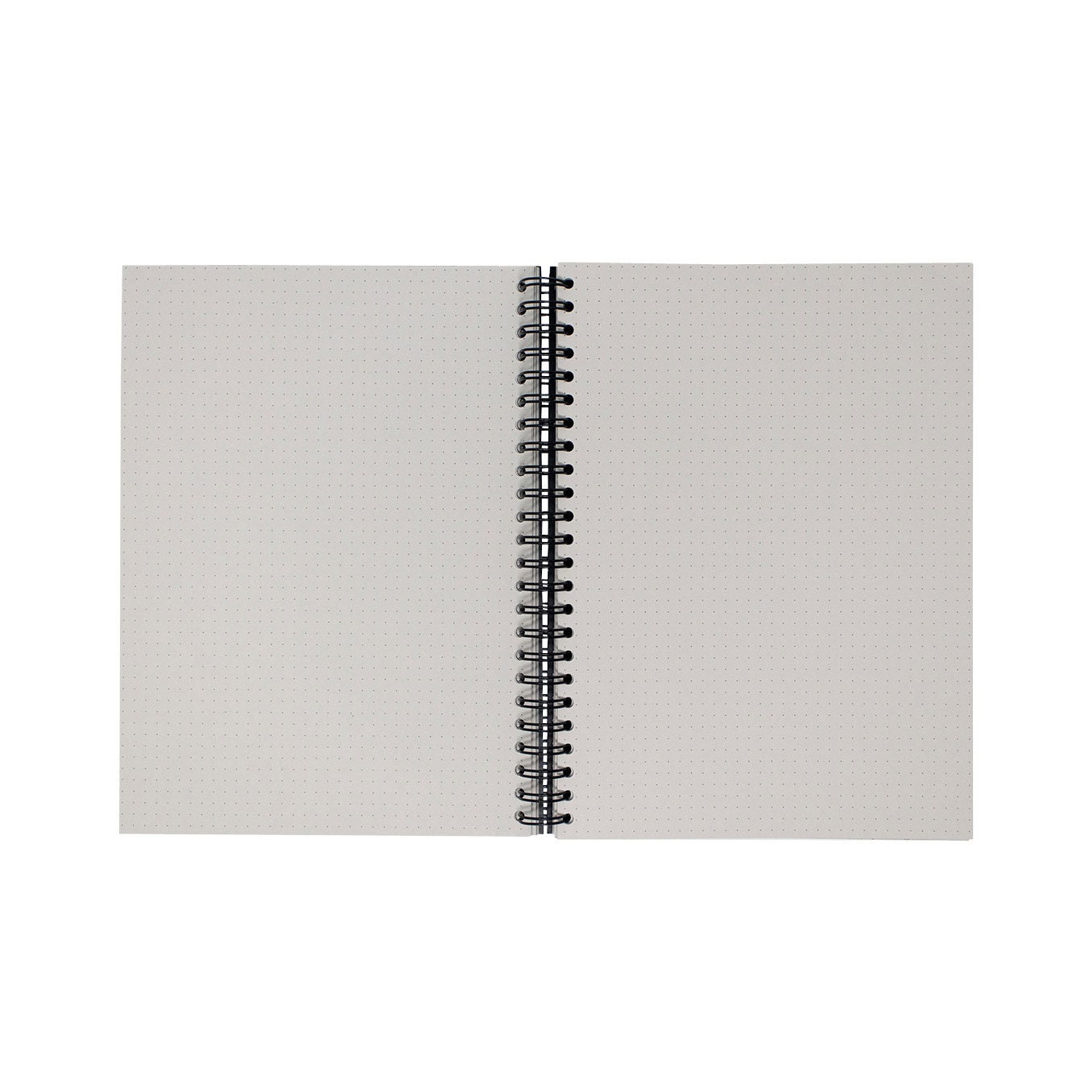 A5 Dot Grid Notebook With Grey Pages 160 Pages Premium - Etsy